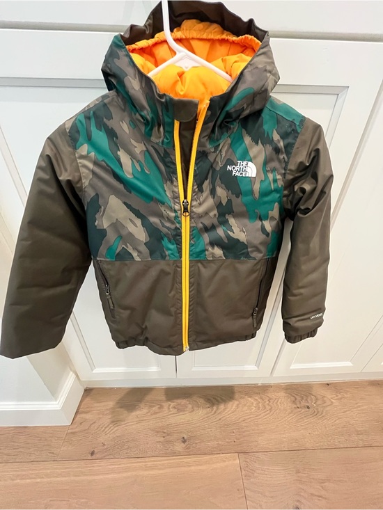The North Face | Jackets & Coats | The North Face Kids Camouflage Olive ...